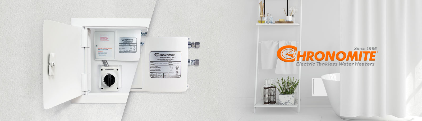 Chronomite Water Heaters | Instant Flow & Tankless Electric Solutions ...