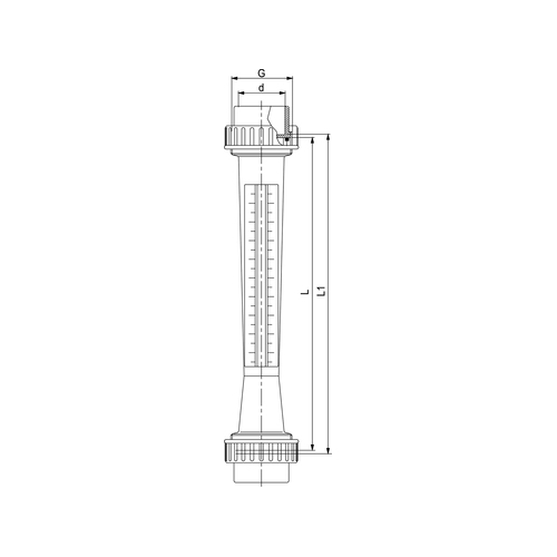 Buy Simtech DFM350 101 2 025-18-M, FMH Series, 2-1/2" Flow Meter ...