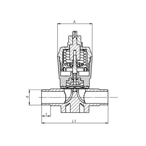 Buy Simtech DVC 402 9 010-NO, DVC Series, 1" Diaphragm Valve Actuated ...