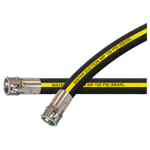 Buy Abbott Rubber 1210-32-CC-SS/10, 2" x 10 Ft Rubber Water Suction ...