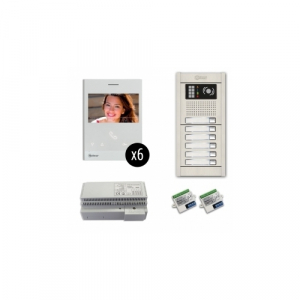 Buy Alpha Communications VKG2/6AF, G2 Plus Video Intercom Kit - Prime Buy