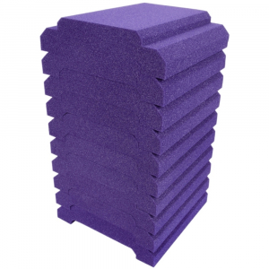 Buy Auralex ROYALE11PUR_10PK, Studiofoam Royale Panel 10 Square Feet ...
