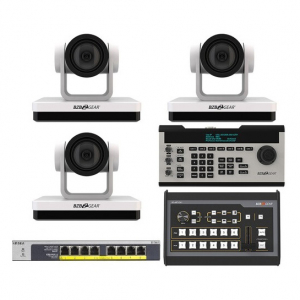 Buy BZBGEAR BG-KIT3CamBroadcaster-30X-W, Camera Broadcast Kit - Prime Buy