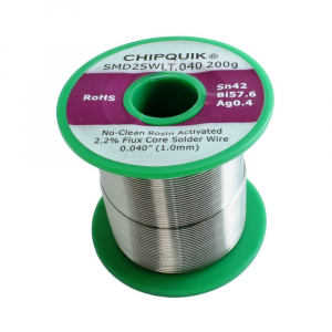 Buy Chip Quik SMD2SWLT.040 200g, Sn42/Bi57.6/Ag0.4 Solder Wire, 200g ...