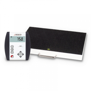 Buy Detecto 6100-AC, Floor Scale Portable 800 lb with AC Adaptor ...