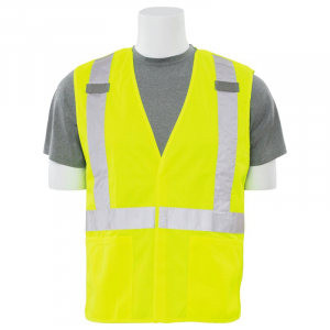 Buy ERB Safety WEL61733HLMD, S101X Break-Away Safety Vest Hi Viz Lime ...