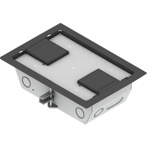 Buy FSR RFL3-Q1G-GRYDD, Raised Access Floor Box, 3'' Deep, Dual Door ...