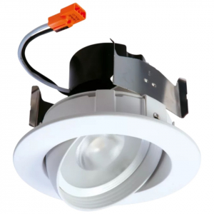 Buy HALO RA406930NFLWH, 4" LED Adjustable Gimbal Light, 3000K - Prime Buy