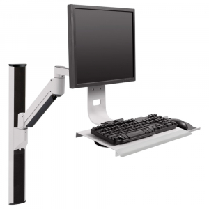 Buy Human Active Technology HM-WT002-248, White Wall Track Workstation ...