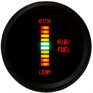 Buy Intellitronix M7008, LED Bar Graph Air/Fuel Ratio Gauge 2-1/16 ...