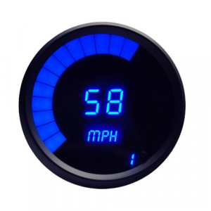 Buy Intellitronix M9250B, LED Blue Memory Tachometer, 3-3/8", Black ...