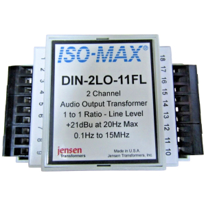 Buy Jensen Transformers DIN-2LO-11FL, Iso-Max Audio Line Output ...