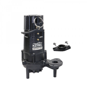 Buy K2 Pumps SWF10004K, Contractor Series 1 HP Effluent Pump 230V ...