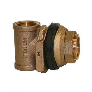 Buy Merrill MBNL60, 1" Pitless Adapter, No Lead Bronze, 300' Support ...