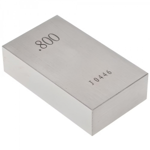 Buy Mitutoyo 611198-541, Rectangle Steel Gage Block 0.8" Grade AS-1 ...