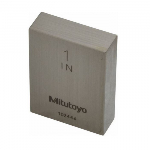 Buy Mitutoyo 611201-541, Rectangle Steel Gage Block 1" Grade AS-1 ...