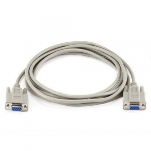 Buy Monoprice 478, Null Modem DB9 F/F Molded Cable, 10ft - Prime Buy