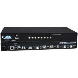 Buy NTI unimux-hd4k18gb-8, 4K 18Gbps HDMI USB KVM Switch 8-port - Prime Buy