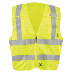 Buy OccuNomix TSE-IMBZX-Y5X, Self Extinguishing X-Back Vest Yellow 5X ...
