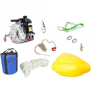Buy Portable Winch PCW5000-FK, Capstan Winch Forestry Assortment Kit ...