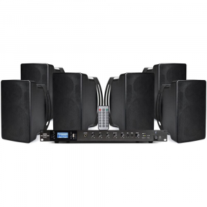 Buy Pure Resonance Audio BGMS-6S5RMA350BT, Background Sound System, 6 ...