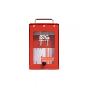 Buy Reece Safety GL1/2, Steel Wall Mounted/Portable Lockout Box 4 Hook ...