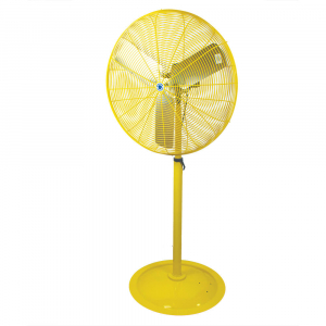 Buy Schaefer 30PFR-Y, 30" Safety Yellow Fan with Pedestal Stand - Prime Buy