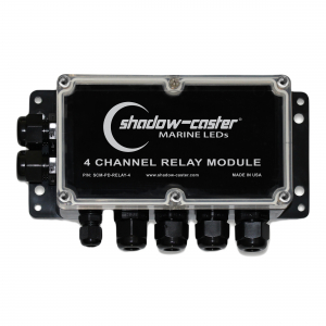 Buy Shadow-Caster SCM-PD-RELAY-4, 4-Channel Power Distribution Box ...