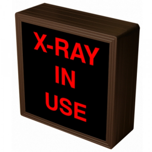 Buy Signal-Tech 41615, SBL77R-270/12-24VDC X-Ray In Use LED Sign ...