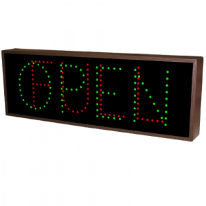 Buy Signal-Tech 50917, TCL926GR-220/120-277VAC Open | Full LED Sign ...
