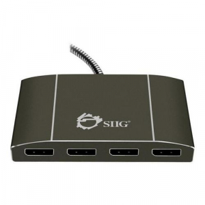 Buy SIIG CE-DP0E12-S1, 1x4 Port DisplayPort to DisplayPort Hub Splitter ...