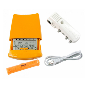 Buy Televes 536081, Low-Gain Mast Amplifier with 3 Inputs - Prime Buy