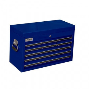 Buy Urrea X27S9A, 27", 9-Drawer Super-Duty Top Chest Cabinet, Blue ...