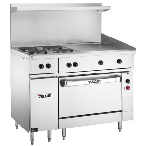 Buy Vulcan EV48S-4FP24G240, Endurance 48" Electric Range, 4 Plates ...