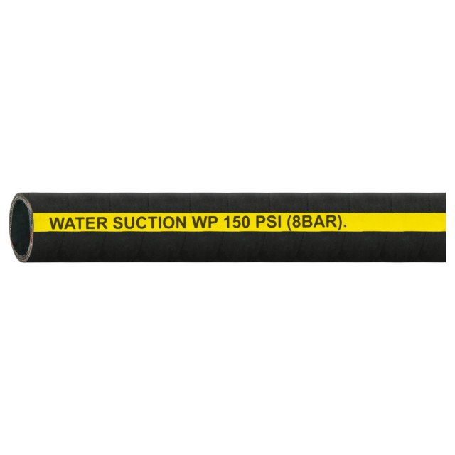 Buy Abbott Rubber 1210-2000-20, 2" ID x 20 Ft Rubber Water Suction Hose ...