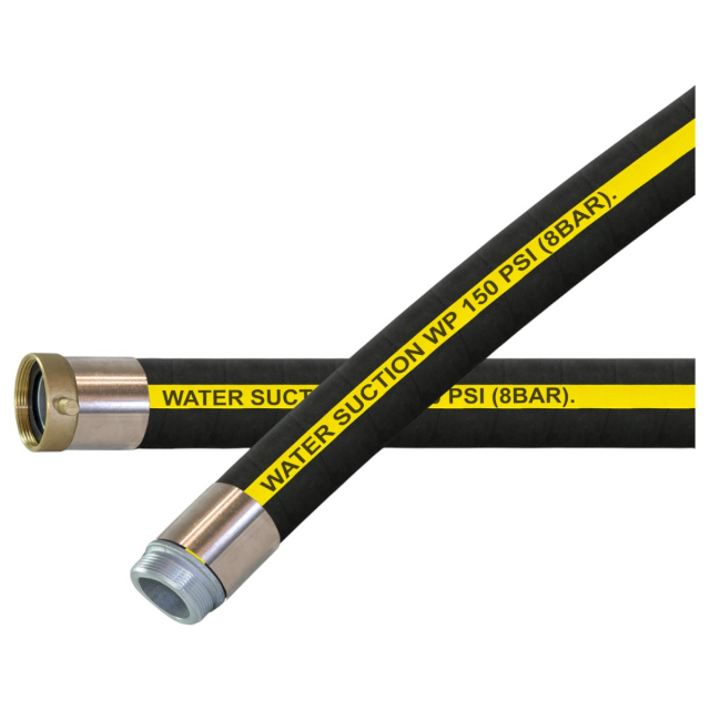 Buy Abbott Rubber 1210-32-NPSH/20, 2" ID x 20 Ft Rubber Water Suction ...