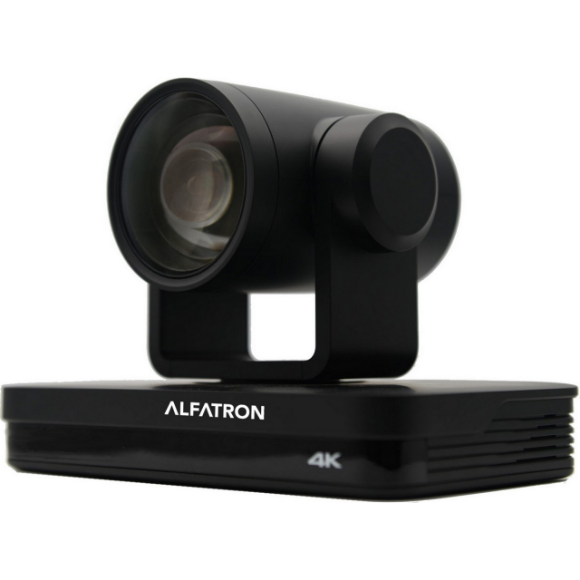 Buy Alfatron ALF-25X-4KCAM-Black, Black 4K USB PTZ Camera with 25X Zoom ...