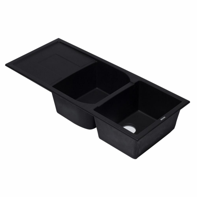 Buy ALFI Brand AB4620DI-BLA, Bowl Granite Composite Sink with ...