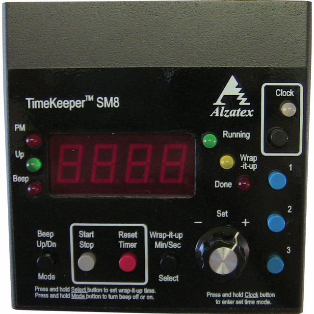 Buy Alzatex tmr221b8_sm, Flush-Mount Clock/Timer, 4 Digits, 8 Buttons ...