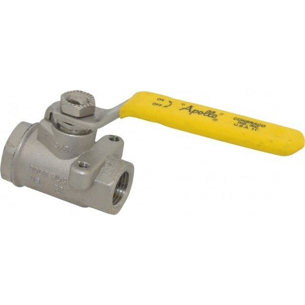 Buy Apollo 76-102-01A, 3/8" Pipe, Stainless Steel Standard Ball Valve ...