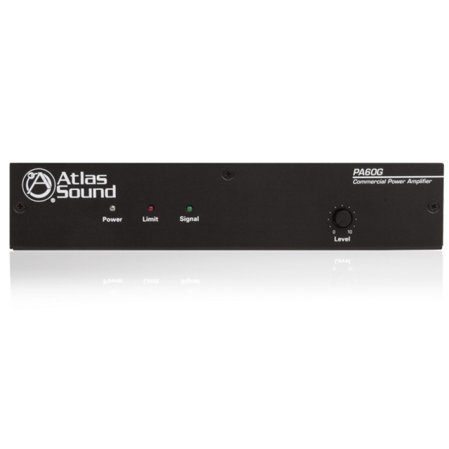 Buy AtlasIED PA60G, PA Series Single Channel 60W Power Amplifier ...