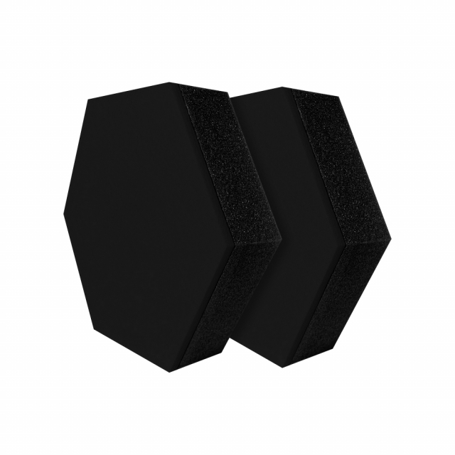 Buy Auralex SYNERGY_HEX210_2PK_BLK, Synergy Acoustical Absorption ...