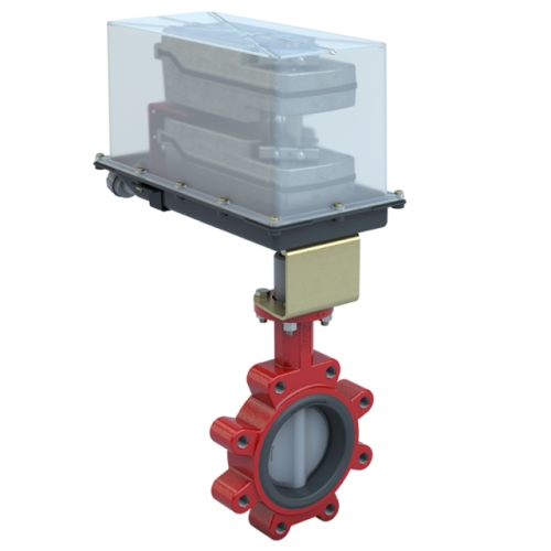 Buy Bray 3LSE-03S2N/DS24-180-T-WS, 3" Lugged Butterfly Valve Open ...