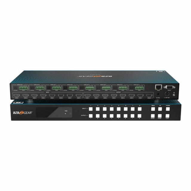 Buy BZBGEAR BG-8K-88MA, 8x8 Matrix 8K UHD HDMI2.1 Switcher - Prime Buy