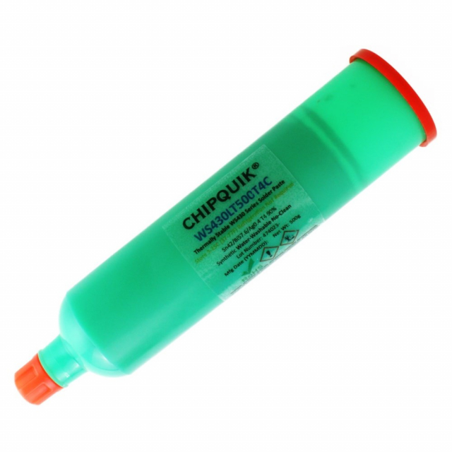 Buy Chip Quik WS430LT500T4C, Solder Paste Sn42/Bi57.6/Ag0.4 500g Cartridge - Prime Buy