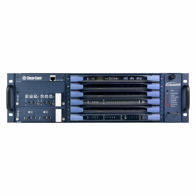 Buy Clear-Com ECLIPSEHX-DELTALITEUG, 3 Rack Unit Matrix Intercom Frame ...