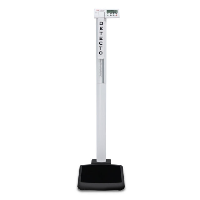 Buy Detecto SOLO, Digital Clinical Scale Mechanical Height Rod 550 lb ...