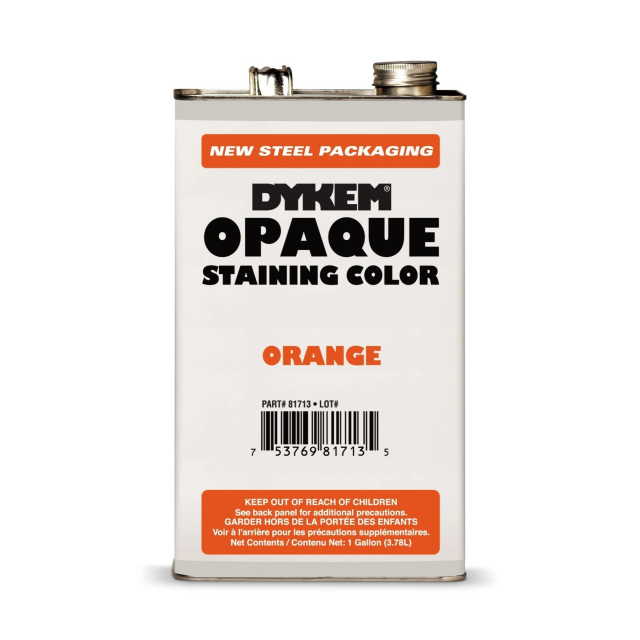 Buy DYKEM 81713, Opaque Staining Color Orange 1 gal Can 4 Pack - Prime Buy