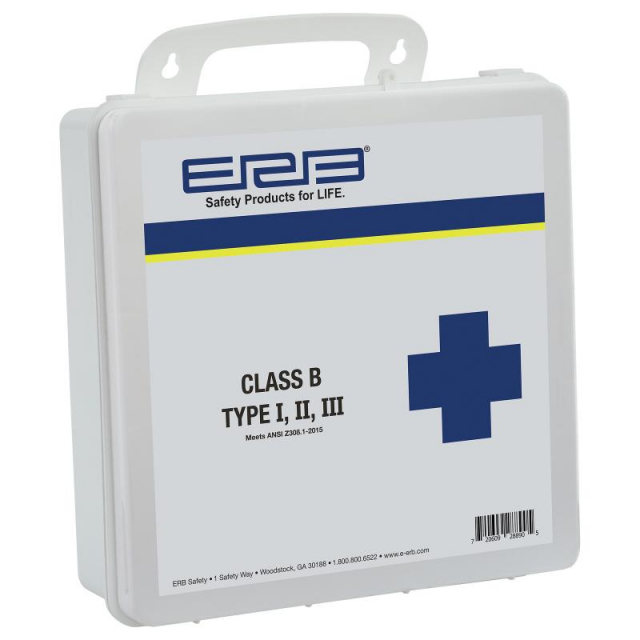 Buy ERB Safety WEL28890, ANSI Class B Type I II III Plastic First Aid ...
