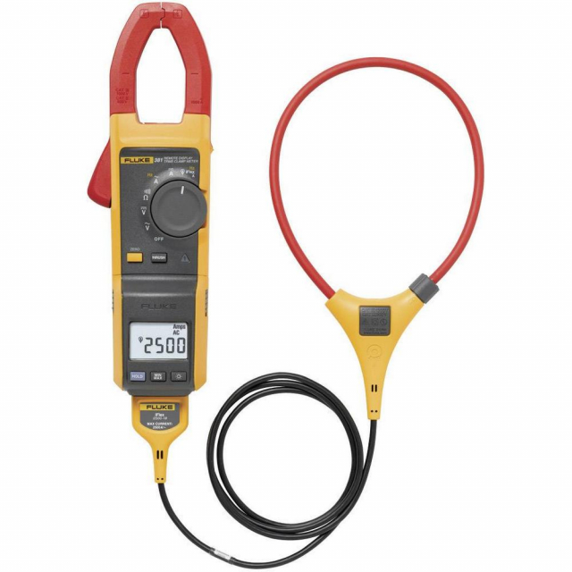 Buy Fluke FLUKE-381, Remote Display True RMS AC/DC Clamp Meter with ...